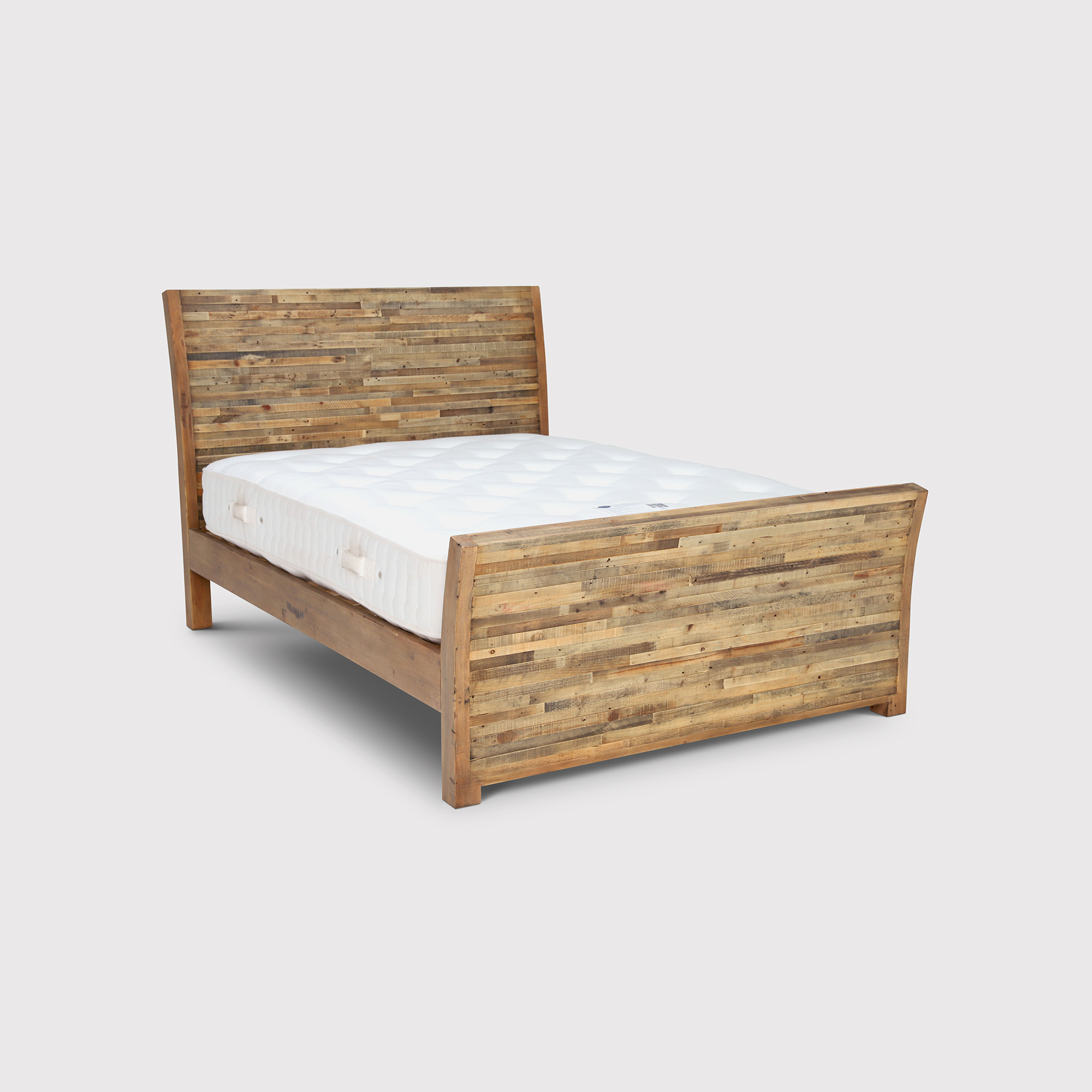 Charlie Reclaimed Wood King High End Bed Frame Oaklands Rustic