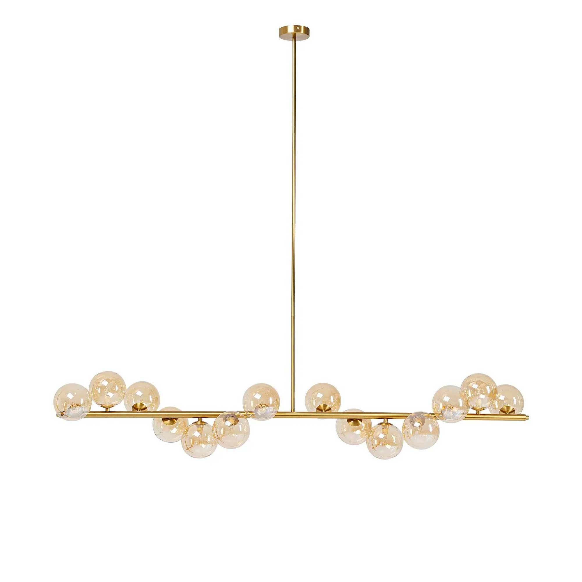 Gold Globe Pendant, - Barker & Stonehouse