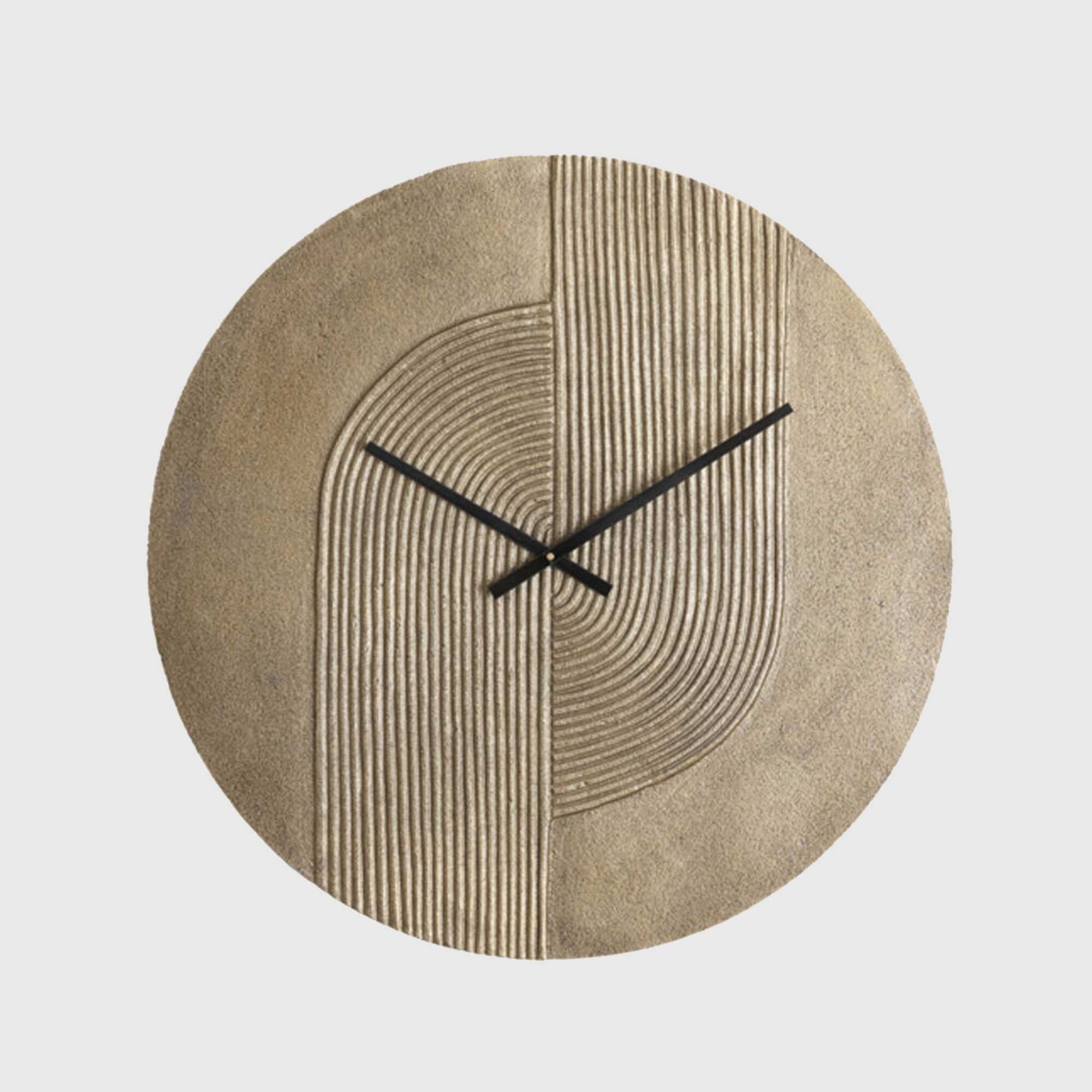 Antique Bronze Etched Clock, Antique Bronze - Barker & Stonehouse
