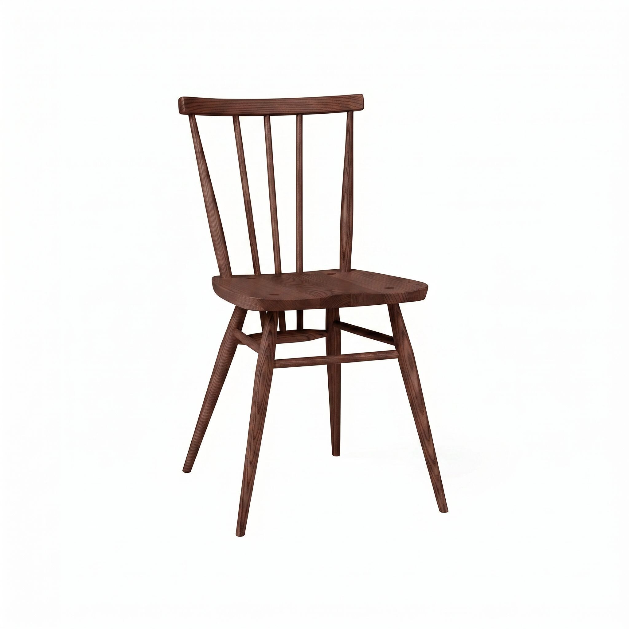 Ercol All-Purpose Wood Spindle Back Dining Chair, OA Oak on Ash ...