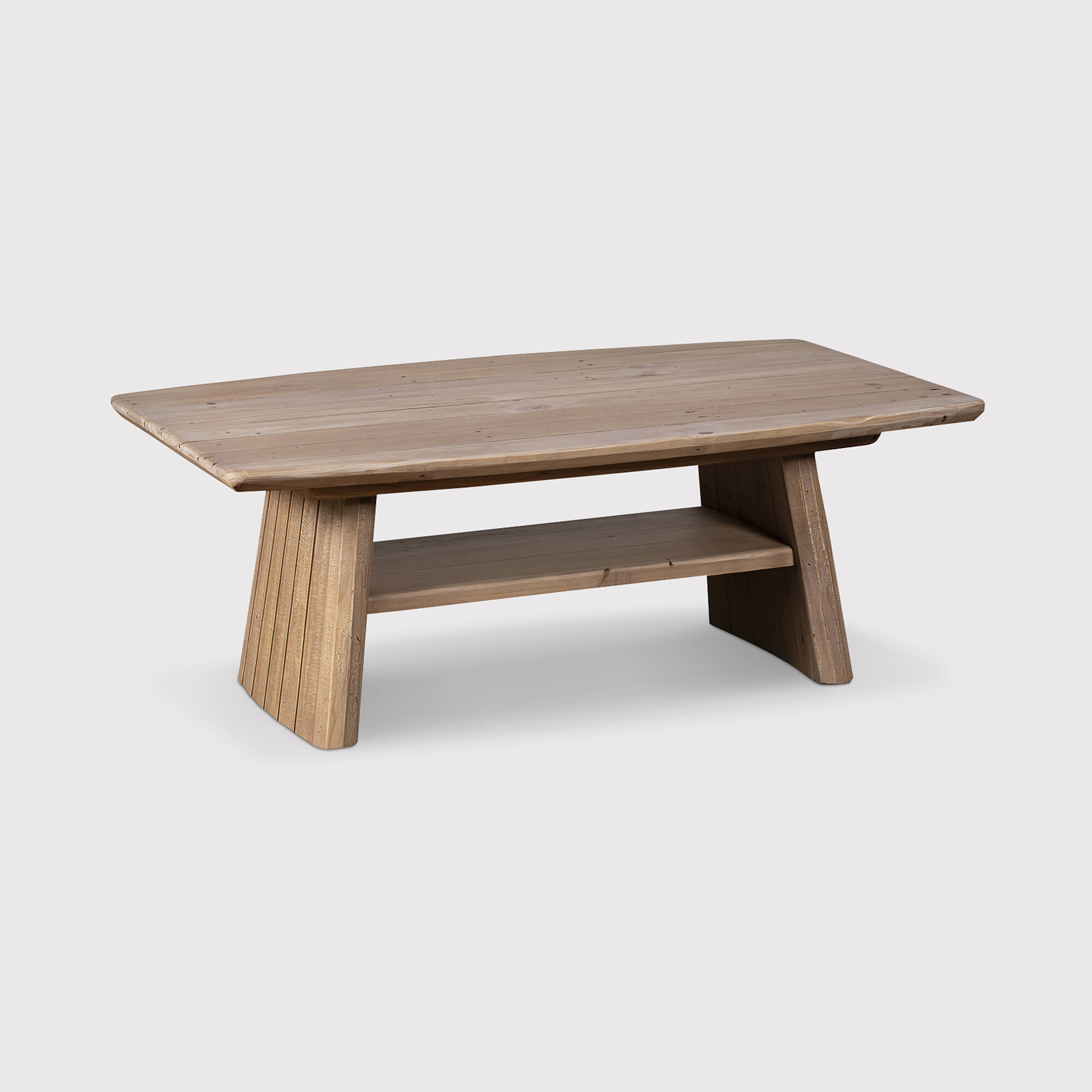 Arpela Reclaimed Wood Coffee Table, Rustic New Oak - Barker & Stonehouse