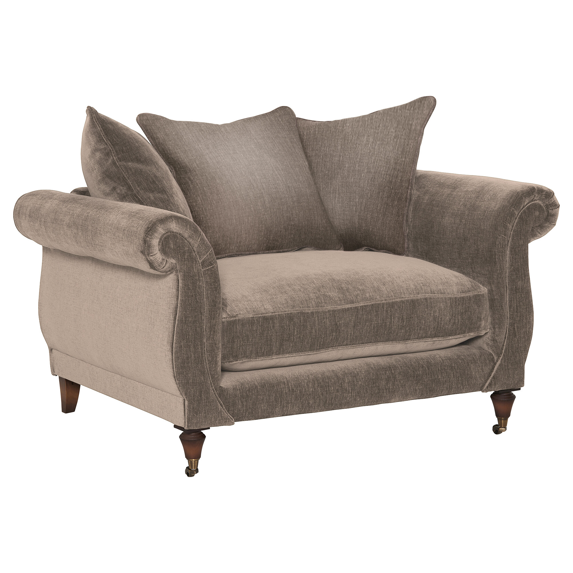 Snuggler Chairs 1.5 & 2 Seater Small Fabric & Leather Sofas