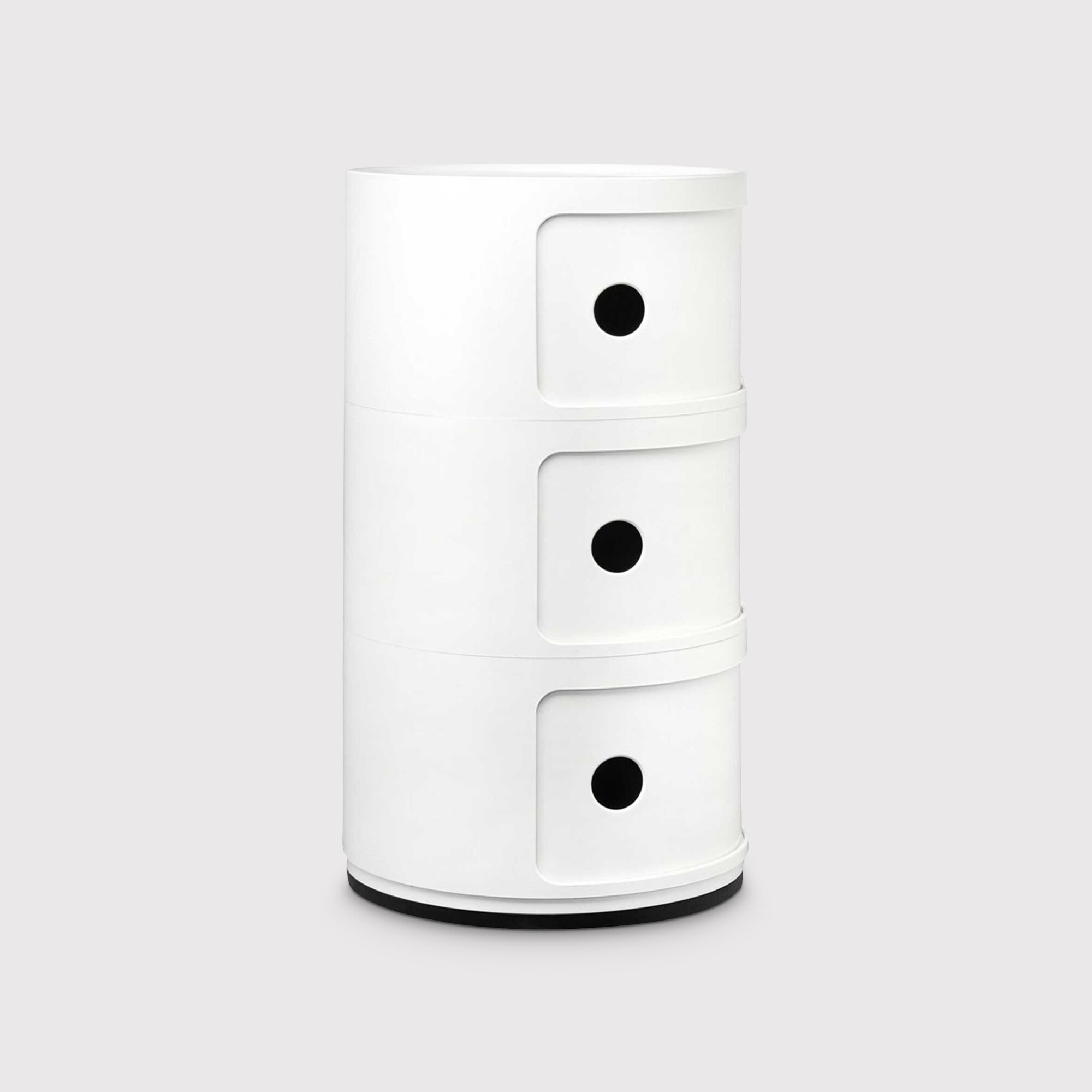Kartell Componibili 3 Drawer Storage Unit, White - Barker & Stonehouse