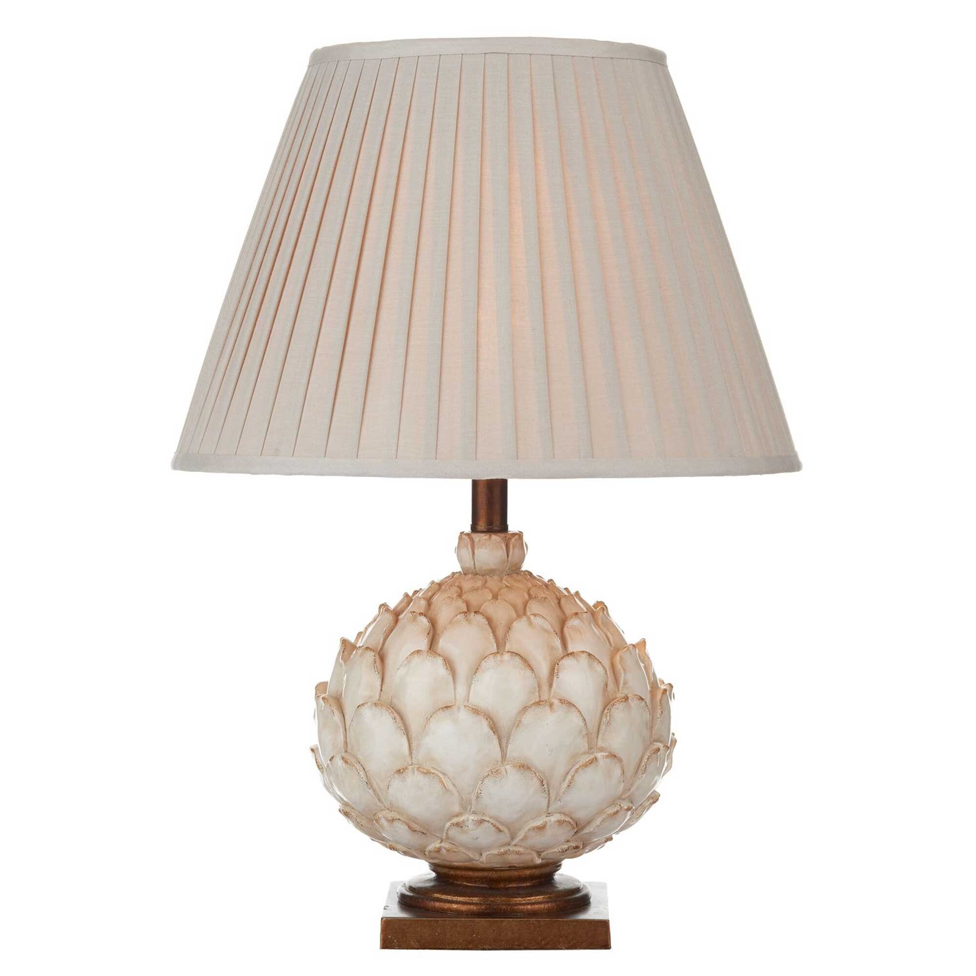 Cream Layer Table Lamp, - Barker & Stonehouse