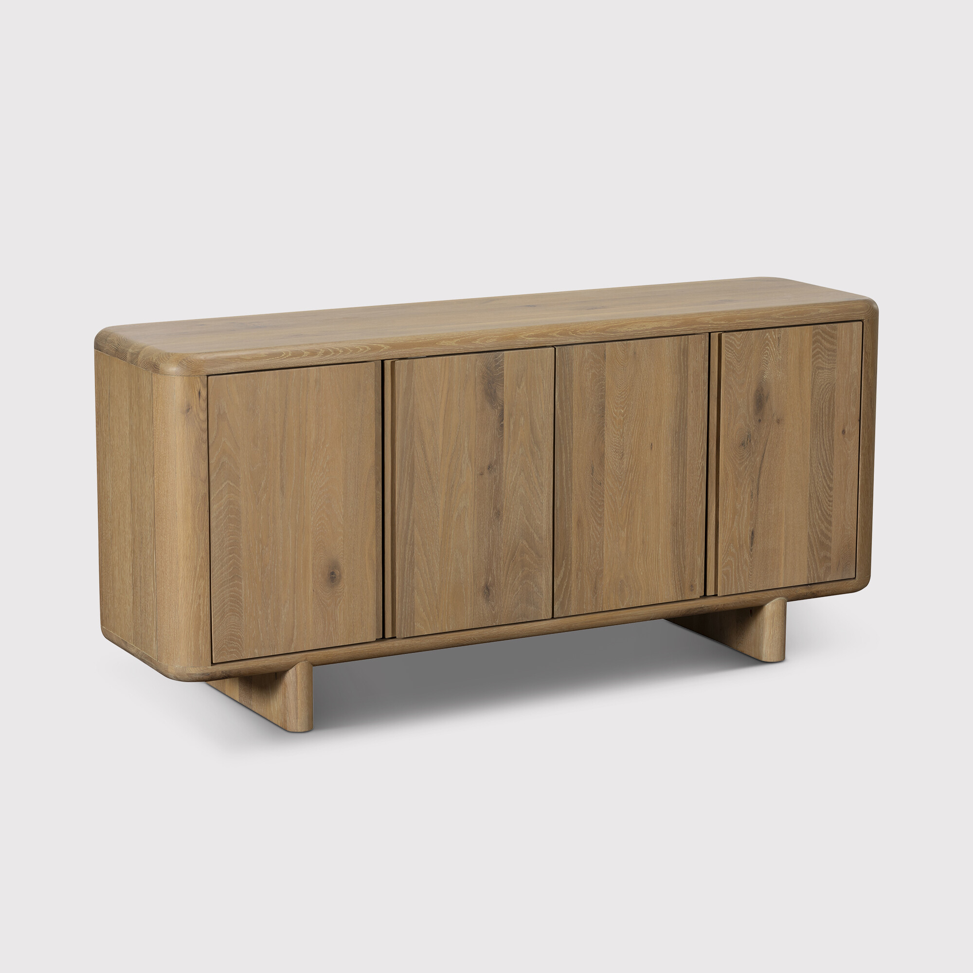 Folkstone Neutral Oak Wide Sideboard, 165cm, Oak - Barker & Stonehouse