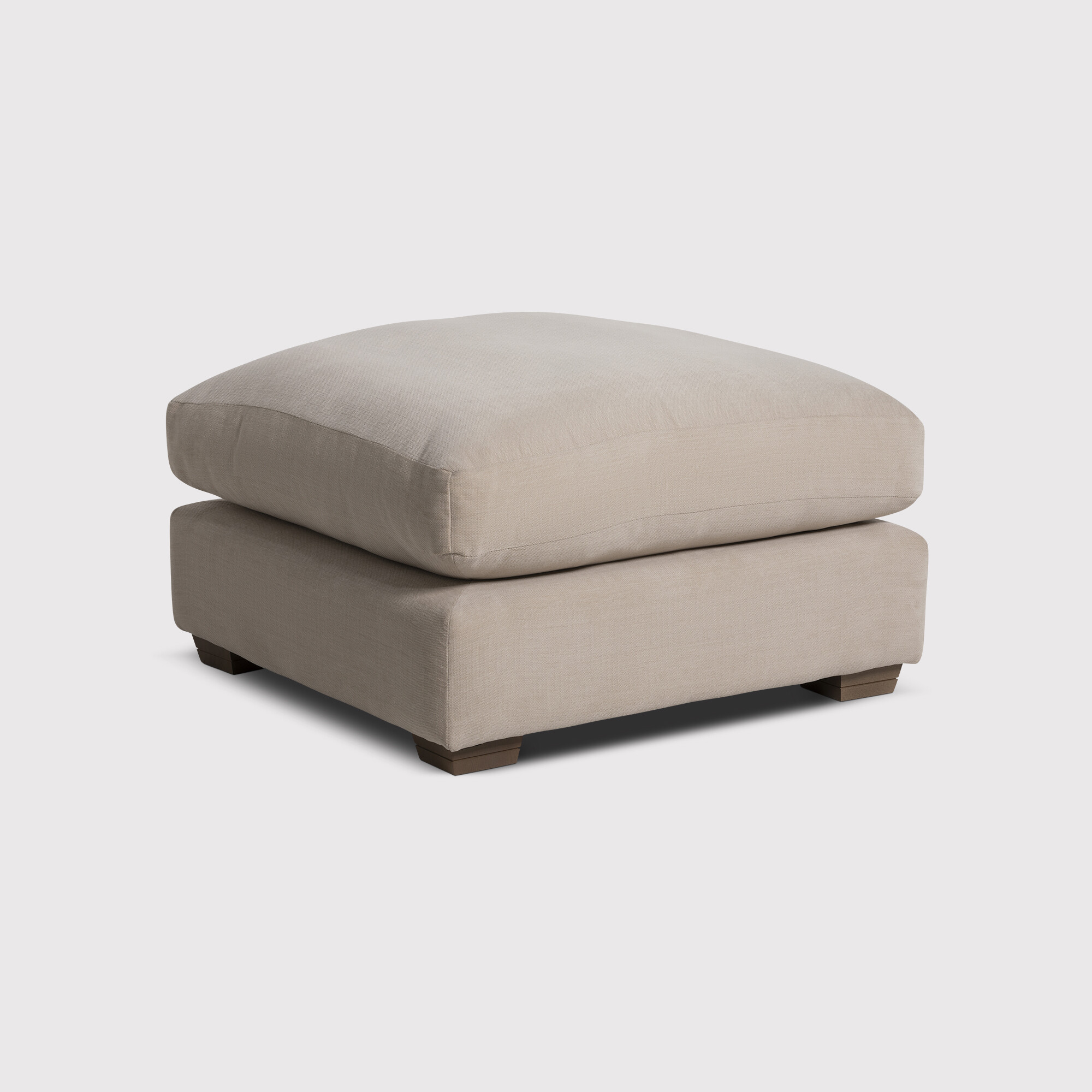 Floyd Fabric Footstool, Digby Beige - Barker & Stonehouse