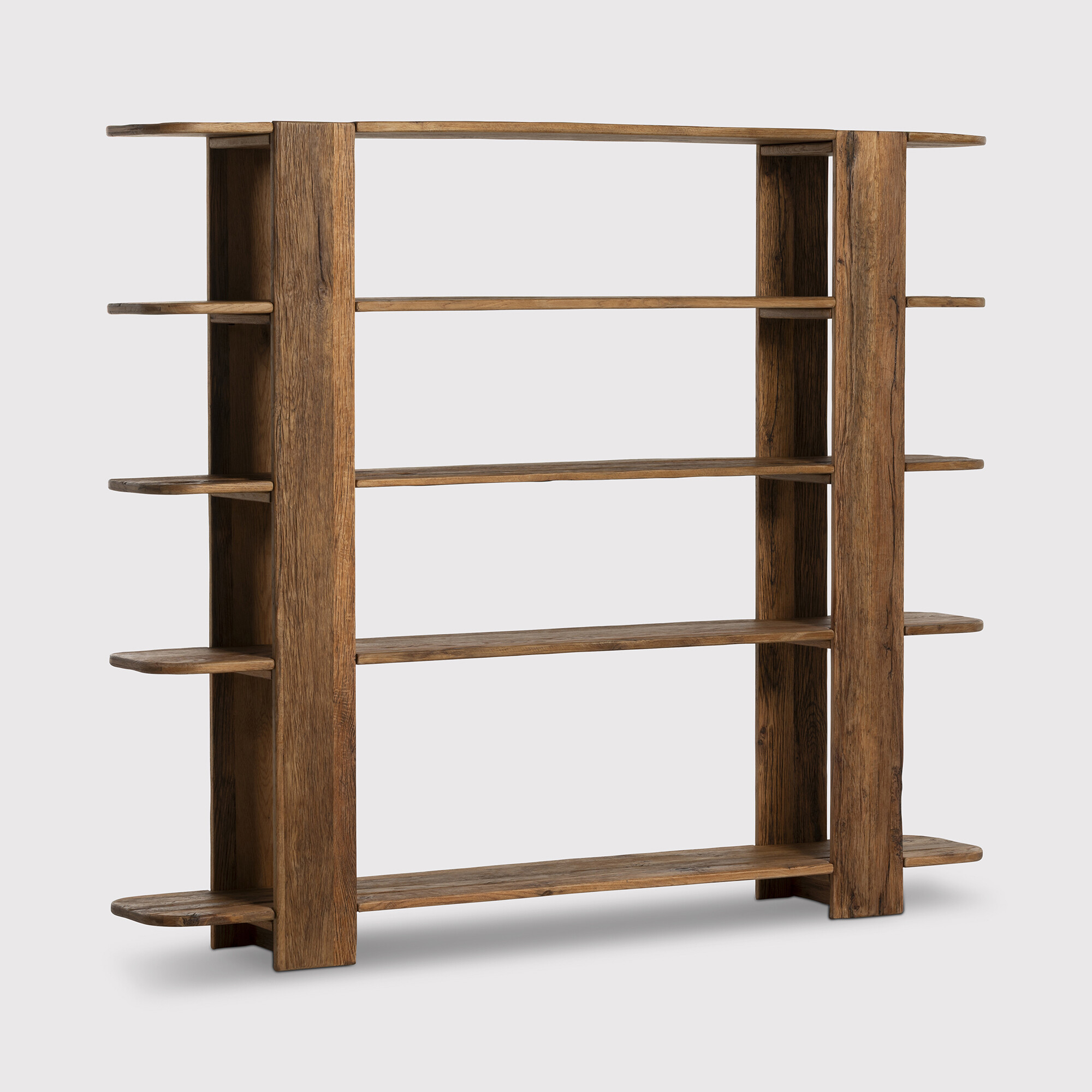 Savernake 100% Recycled Oak Bookcase, Reclaimed Oak - Barker & Stonehouse