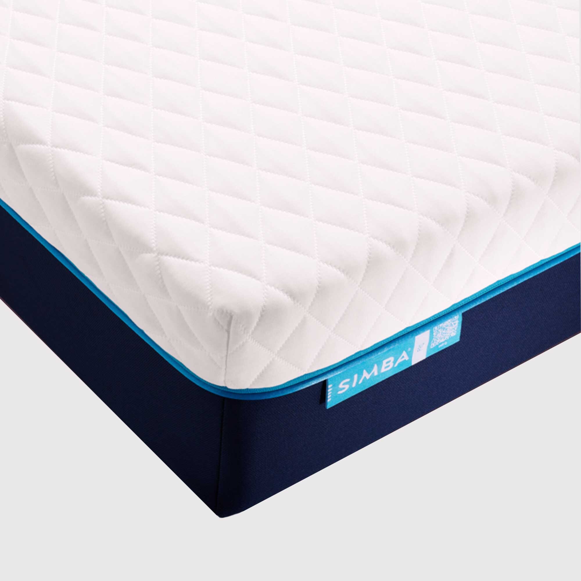 Simba Hybrid Pro 8 Layer King Mattress, Medium/Firm, Dark Side Panels ...