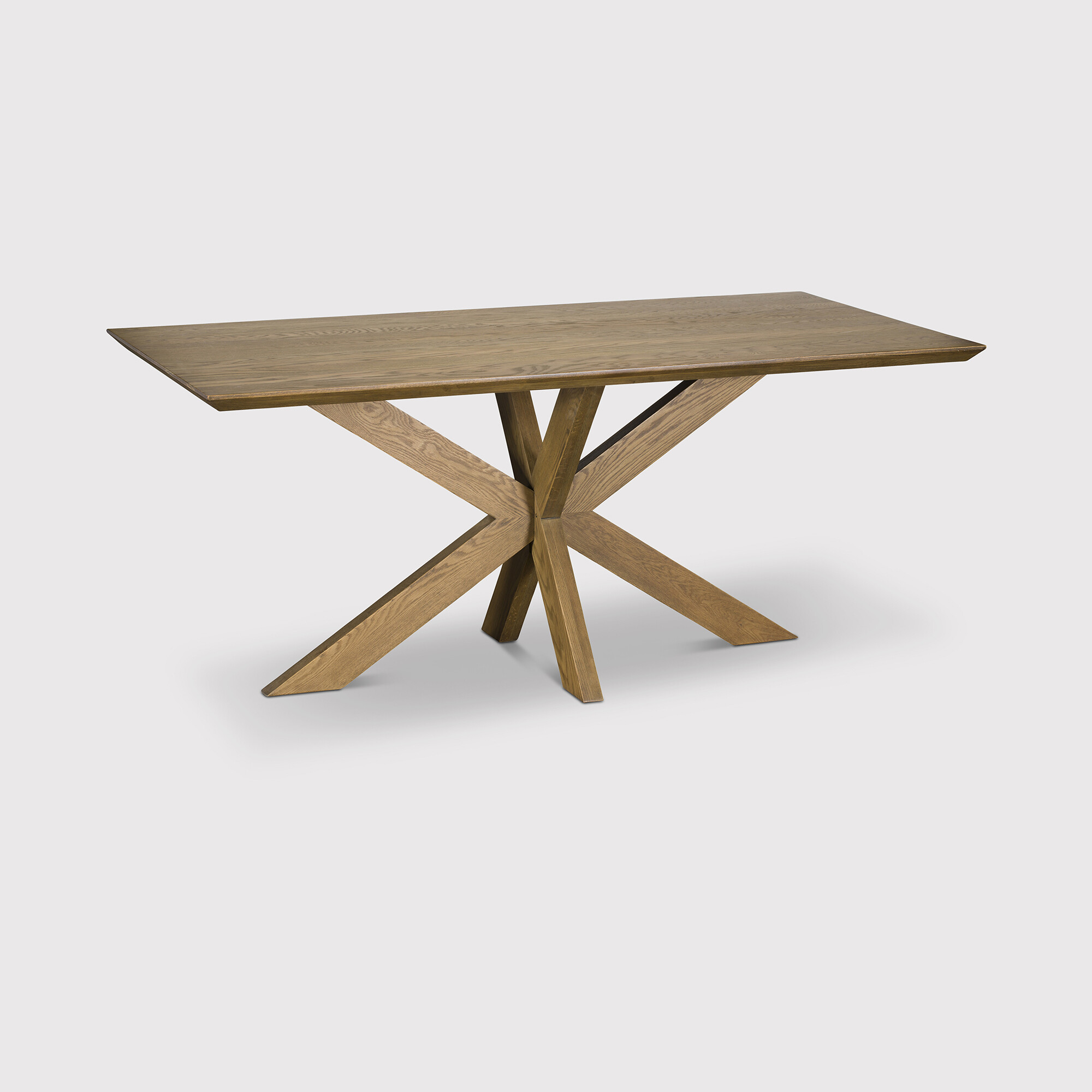 Kevo White Oak Lacquered Dining Table, seats 4-6, White Oak Lacquered ...