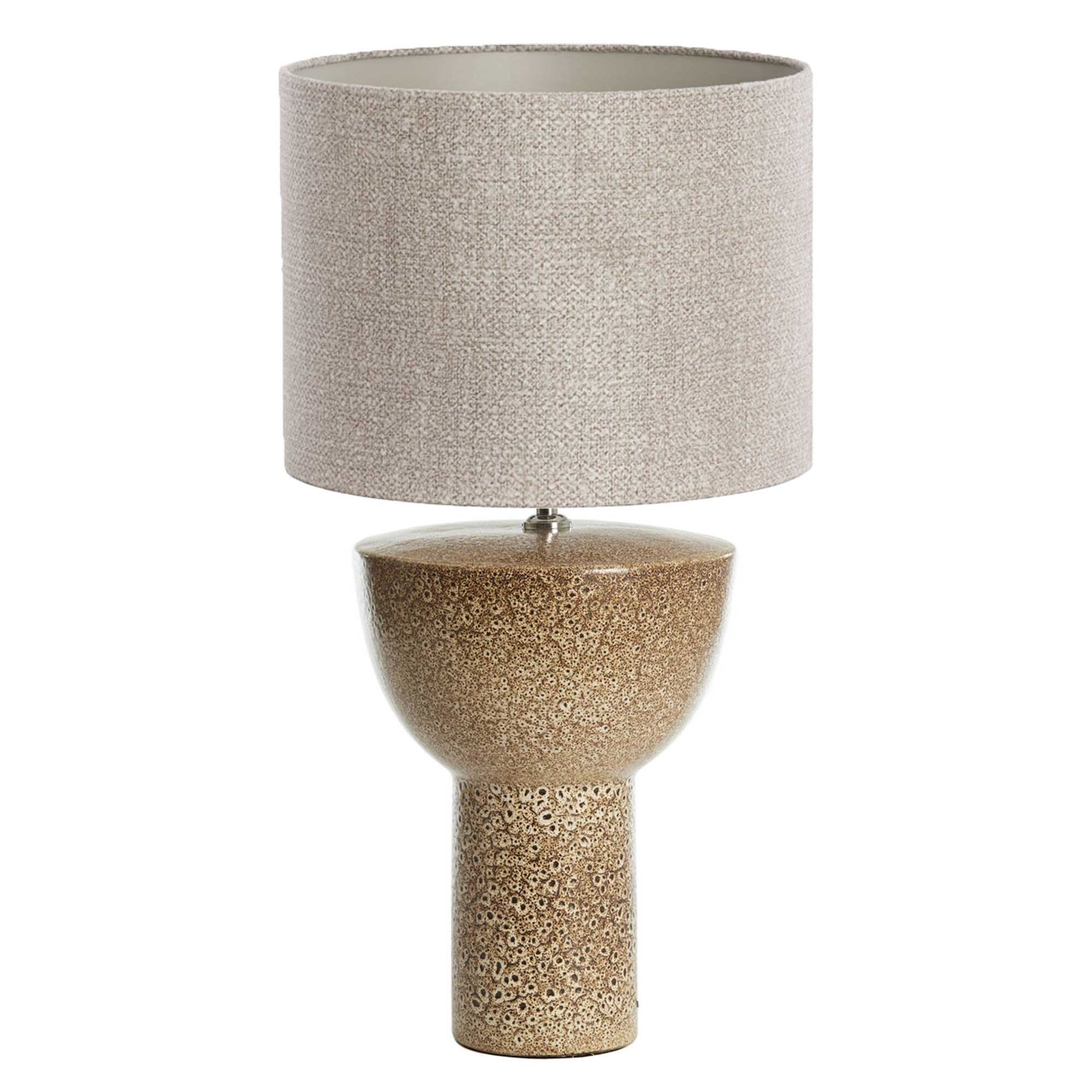Mottled Ceramic Table Lamp, - Barker & Stonehouse
