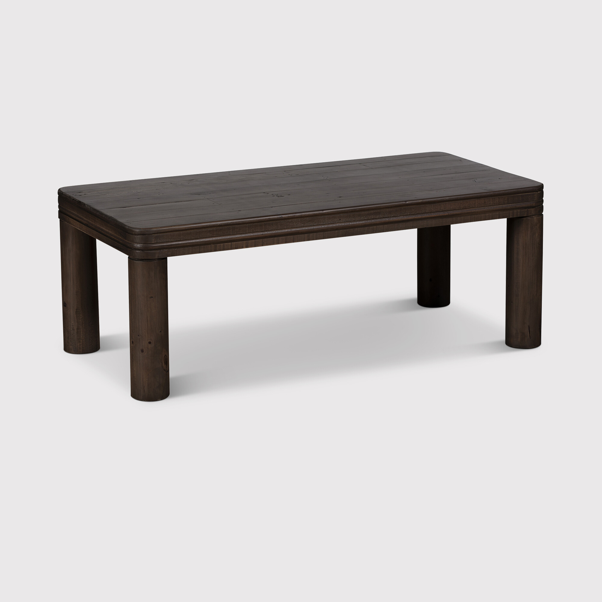Suvanto Reclaimed Wood Coffee Table, Rustic Cannele - Barker & Stonehouse