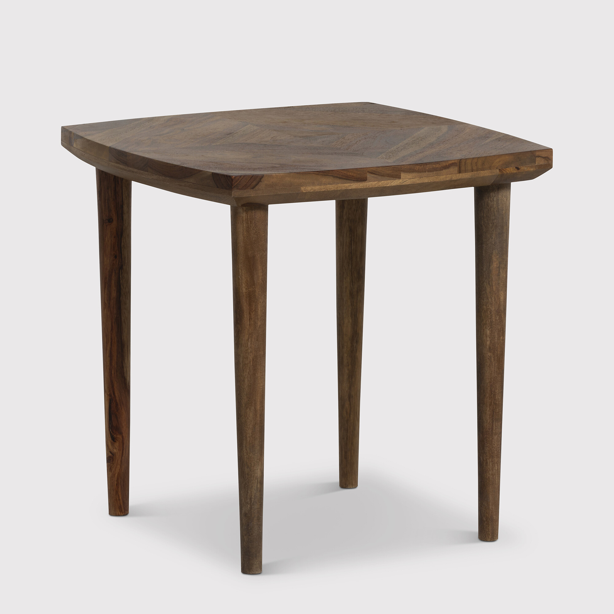 Vida Side Table in Natural Wood, Neutral - Barker & Stonehouse