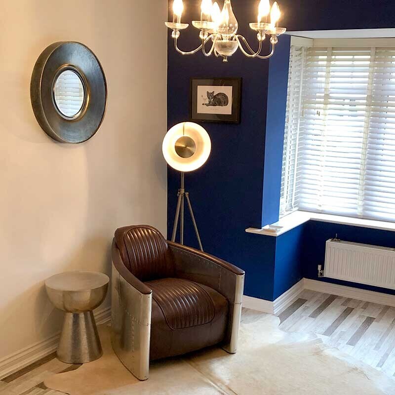 Timothy Oulton Aviator Tomcat Chair, Destroyed Raw and Spitfire ...