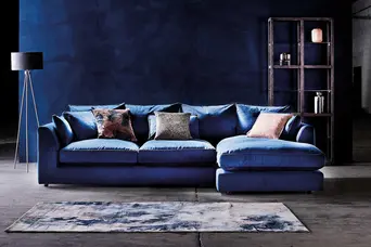 Barker and stonehouse big blue sofa store