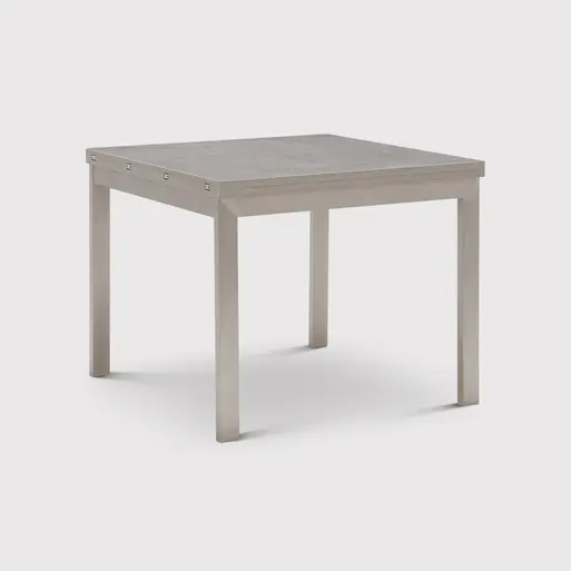concrete top extendable dining table