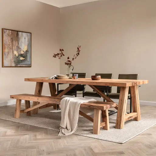 Canterbury oak dining table store