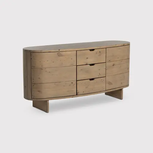 Reclaimed wood buffet table store
